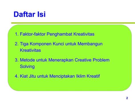 Creative Problem Solvingppt