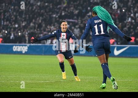 Sakina Karchaoui Of France Celebrate His Goal With Eugenie Le Sommer Of