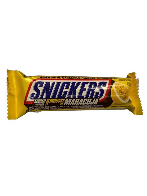 Snickers Mousse De Maracuja Passionfruit 42g Brazil Edition