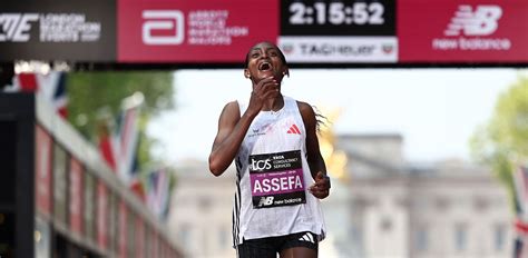 Assefa Breaks Women Only World Marathon Record With 21550 In London Sports247