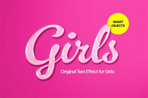 Download Girls Text Effect