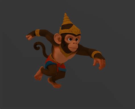 🐒 Dbx Monkey Stl Glb For 3d Printer・ Stl File For 3d Printing・cults