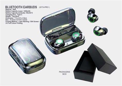 Bluetooth Wireless Earbuds Sitx Pro Tmall