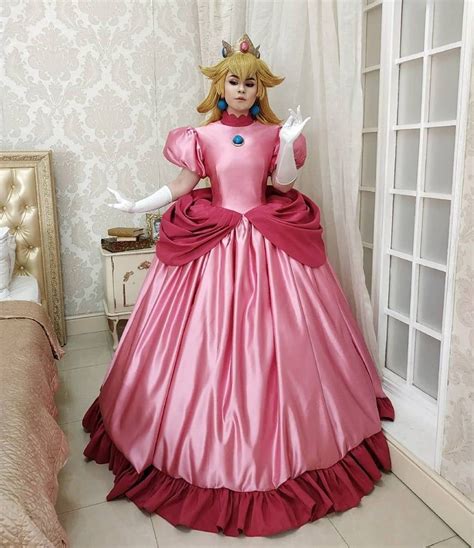 Pin By Astracuna Shop On Wish List Princess Peach Costume Diy