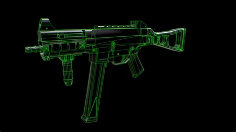 3d Model Ump 45 Turbosquid 2051761