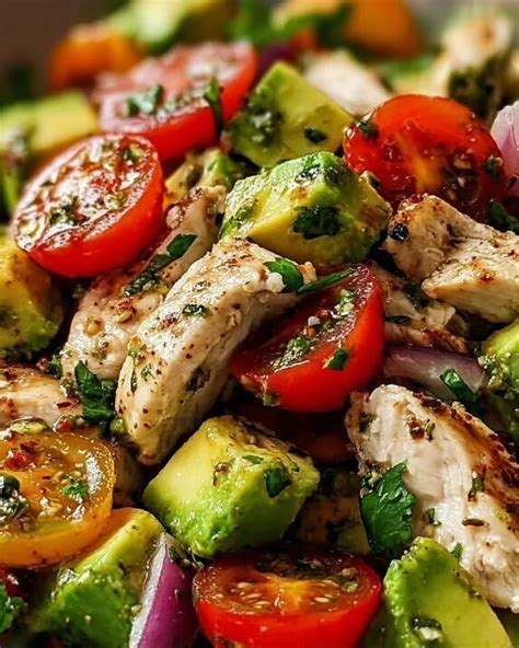 Avocado Hähnchen Salat 99 Rezepte