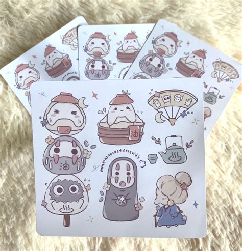 Chibi Sticker Set Etsy
