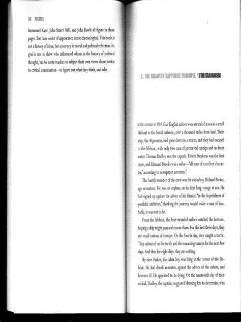 Utilitarianism Sandel Pdf