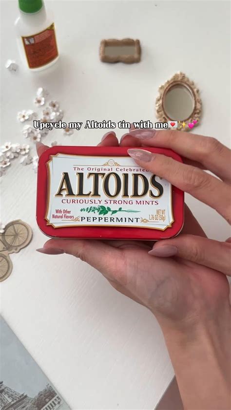 Altoids Wallet Жестяные коробки Пеналы Поделки