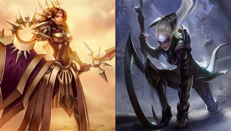 League Of Legends Diana Leona
