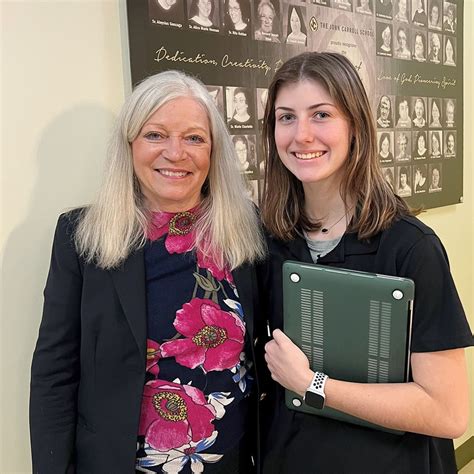 The John Carroll School On Linkedin Were Thrilled That Sandy Krawchuk