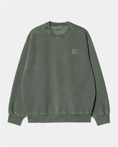 Carhartt Wip Vista Sweatshirt Boxwood Pull Carhartt Sweat Shirt