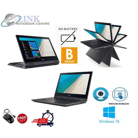 Screen B No Battery Touch And Flip Win 10 Acer Spin B118