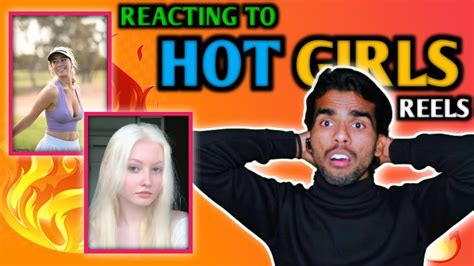 Hot Girls Reels Reaction 😍 Youtube