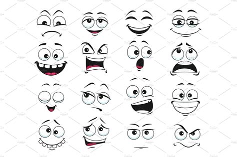 Face Expression Vector Icons Illustrations ~ Creative Market