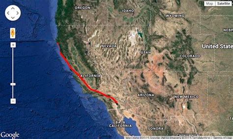 Photos Of The San Andreas Fault Show What The Geological Phenomenon