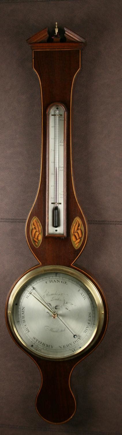 Georgian Wheel Barometer Bianchi And Co London C1825