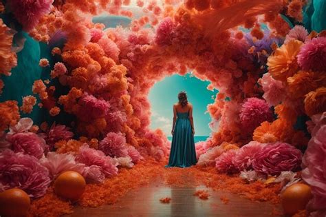 Premium Ai Image Wallpaper Concept Flow Element Force