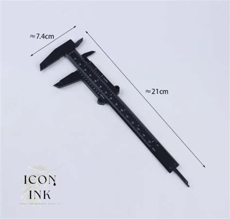 Mini Caliper In Black Icon Ink