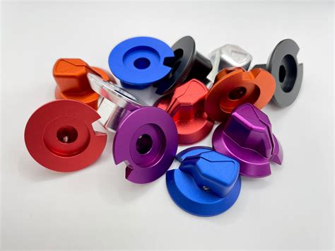 Anodized Aluminium Encoder Knobs Style M Simracemods