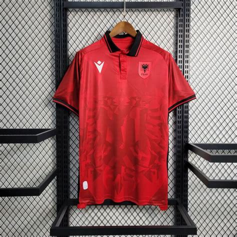 Albania 2023 Home Men Soccer Jersey Zorrojersey Professional Custom