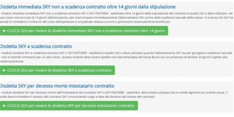 Modulo Disdetta Sky Senza Muoverti Da Casa ⋆ Risorse Dal Web