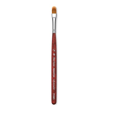 Princeton Velvetouch Series 3950 Synthetic Brush Filbert Grainer Mini Size 14 Blick Art