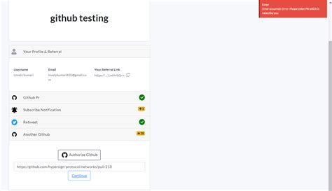 Spelling Error In Github Action · Issue 1672 · Hypersign Protocolhyperfyre Frontend · Github