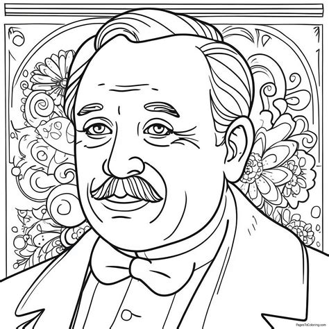 Papa Coloring Page 56732 45699