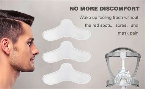 2 Pack Nasal Pads For Mask Gel Nose Pads Nose Gel Pad