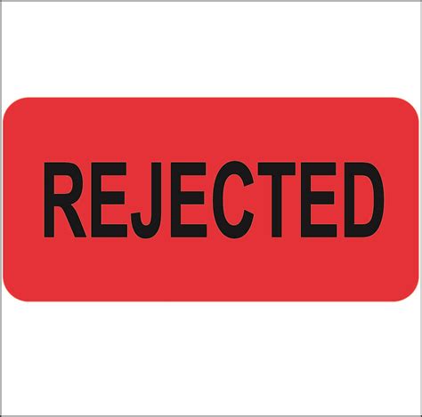 Rejected Labels Control Quality Choose Shape And Size
