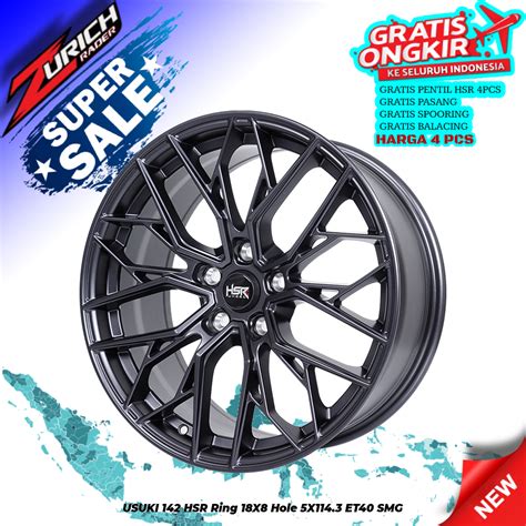 Jual Velg Lamborgini Urus Ring 18 Hsr Usuki Cocok Untuk Xpander Hrv Crv