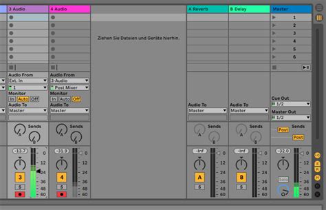 Audio Interface Signal Is Not Affected By The Fader R Ableton