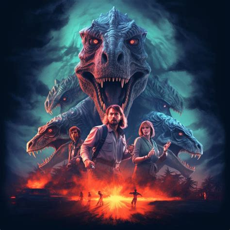 Jurassic Park Horror Film Poster By Prehistoricpark96 On Deviantart