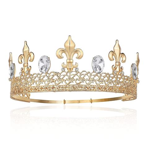 Buy Hipihom Gold King Crown Prince Princess Crown King Queen Party