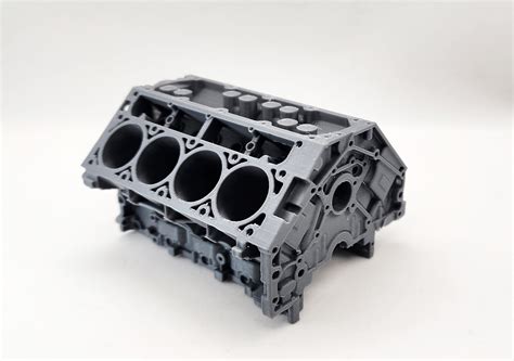 V 8 Engine Block By Triple G Workshop Download Free Stl Model