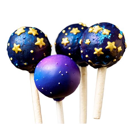 Download Galaxy Cake Pop Png 06212024