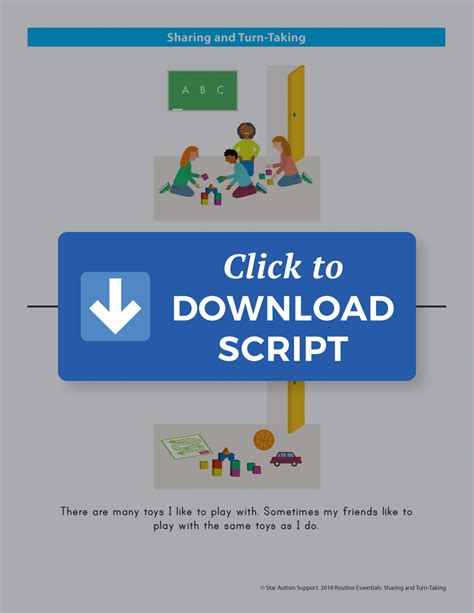 Simple Social Scripts That Work Star Autism Support