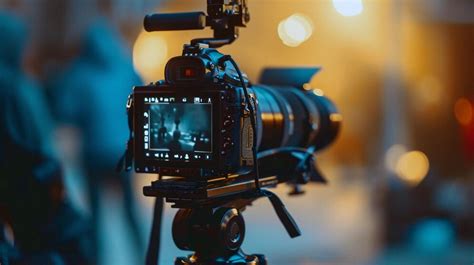 Stock Imagery Of A Man Holding A Camera Premium Ai Generated Image