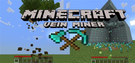 Veinminer And Treecapitator Minecraft Addon