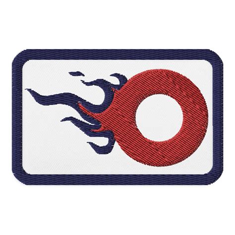 Phish Patch Blazing Donut Embroidered Patches Etsy