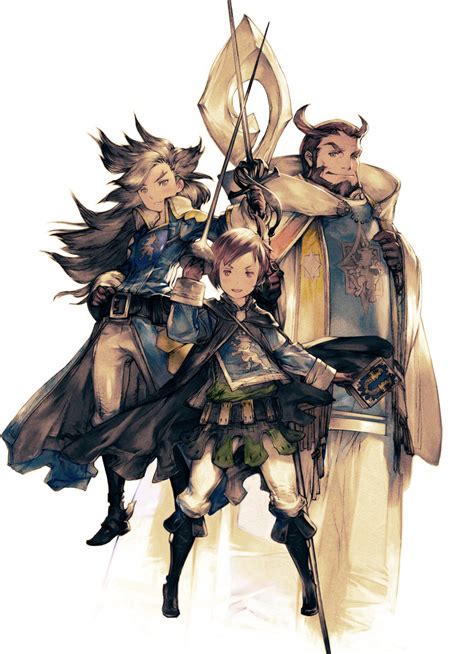 Yoshida Akihiko Yew Geneolgia Bravely Default Series Bravely