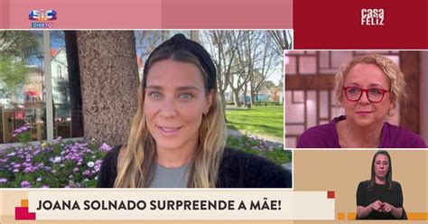 Joana Solnado E A Filha Surpreendem A Mãe Com Mensagem Emotiva