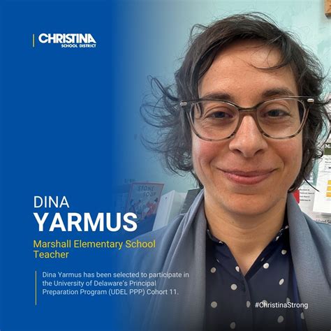 Christina Were Proud To Announce That Dina Yarmus One Of Our