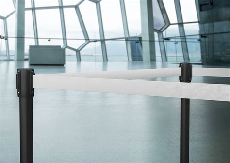 Queue Barrier Branding Free Mockup Free Mockup World