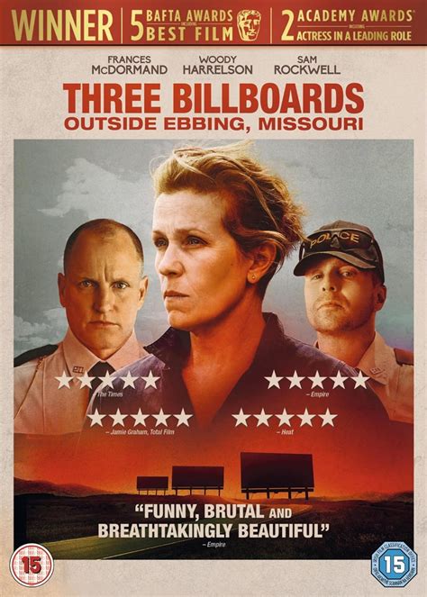 Three Billboards Outside Ebbing Mo Dvd Uk Import Amazonde Frances