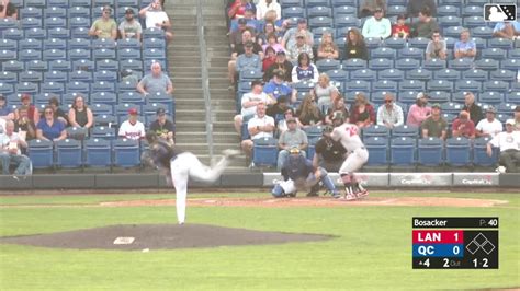 Ethan Bosackers Strikeout In Six Solid Innings 08 23 2024 River Bandits
