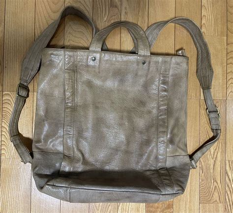 Dan Gentenダンゲンテン ゴートヌメ トート型リュックサック リュック メルカリ