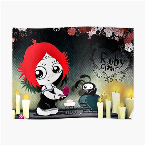 Ruby Gloom Posters Redbubble Ruby Gloom Posters Redbubble
