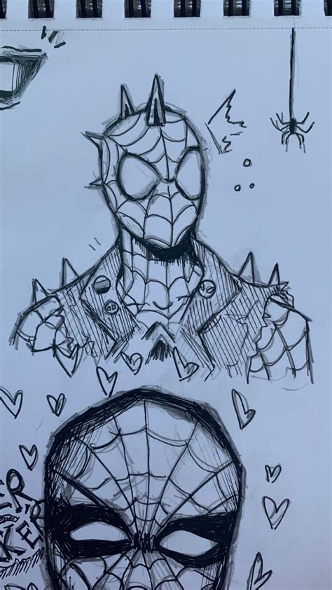 Épinglé Par Elvan Sur Nazoly🩵 Dessin De Visages Dessin Spiderman